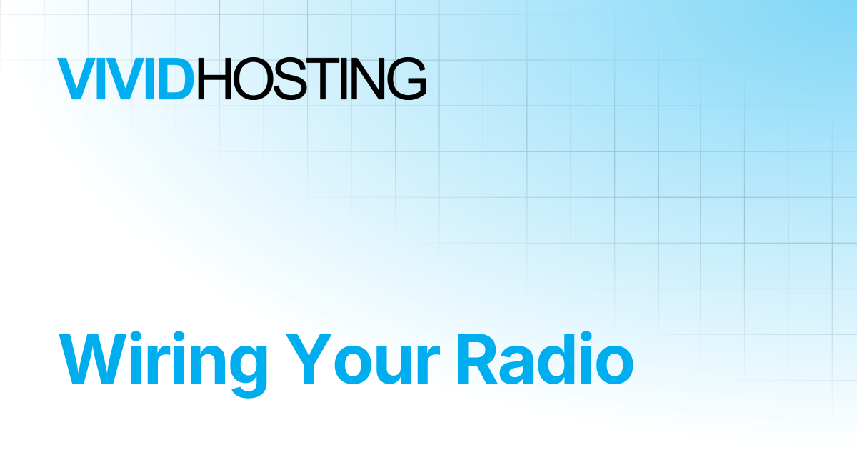 Wiring Your Radio | FIRST FRC Radio