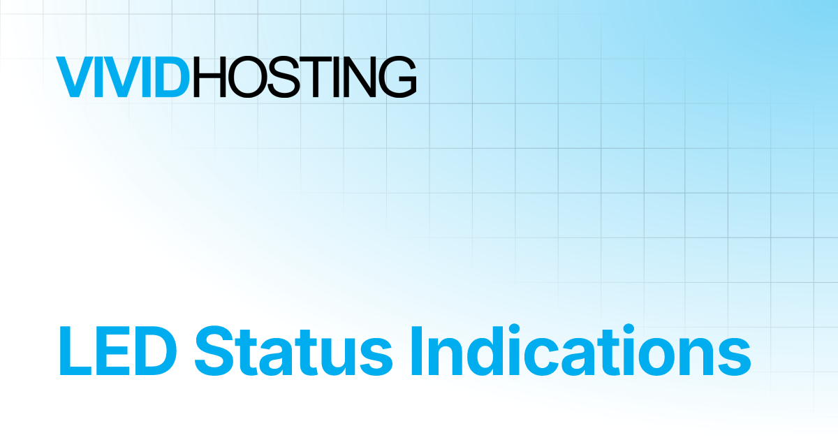 LED Status Indications | FIRST FRC Radio